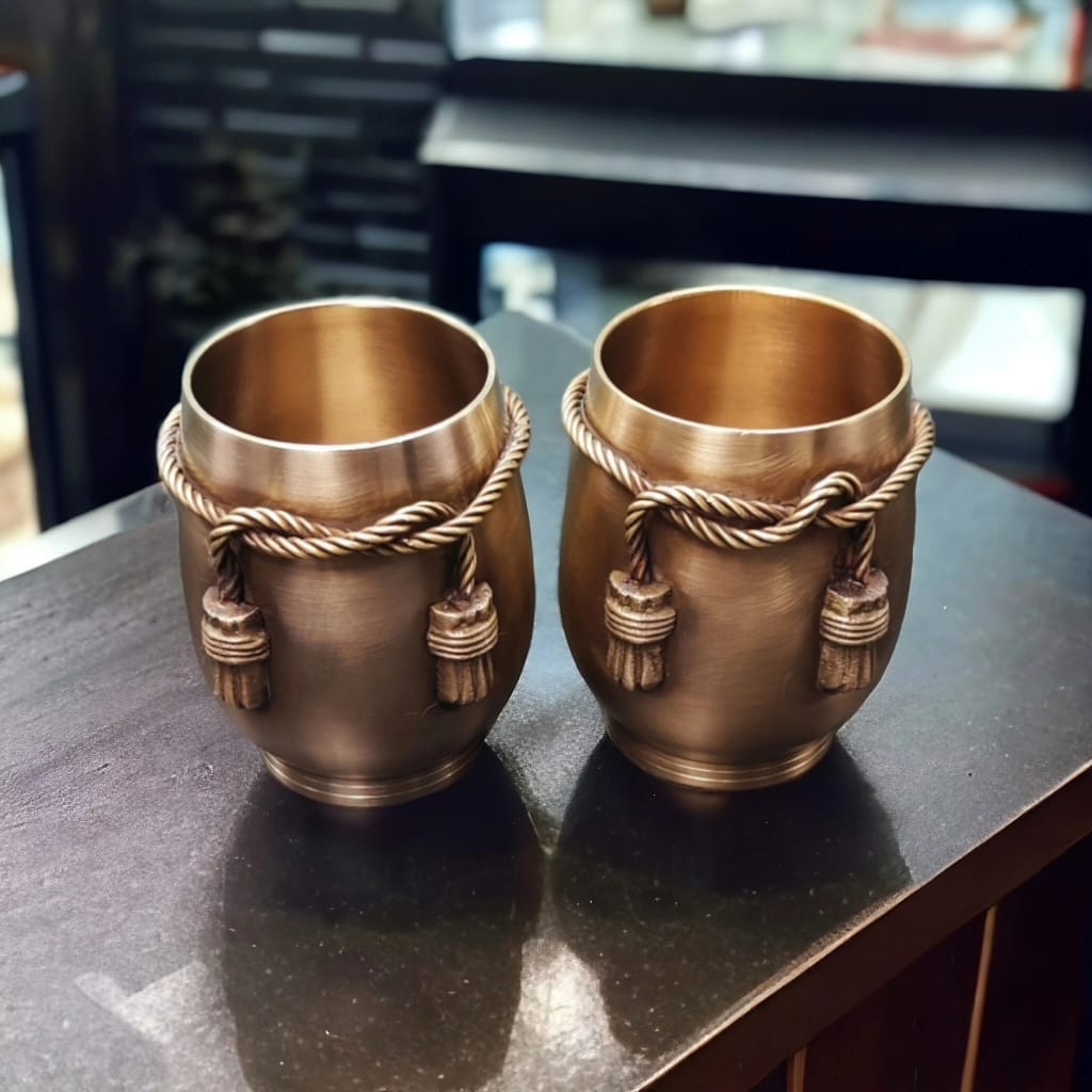 BRAND NEW: NW/001A - Set Of 2 - Pure Brass Very Durable & Strong Beaut ...